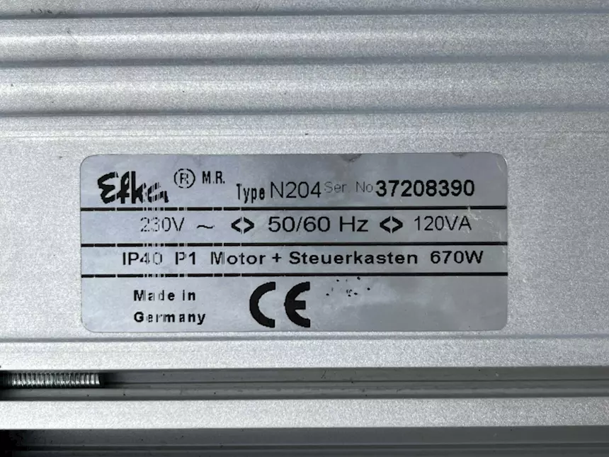 Efka DA320G + Motore DC1550, colore grigio, in ottime condizioni - Pisa