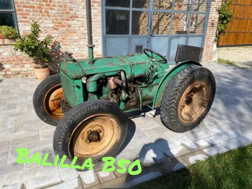 Trattore d'epoca Balilla B50 Anno 1940, marca Motomeccanica - Pavia