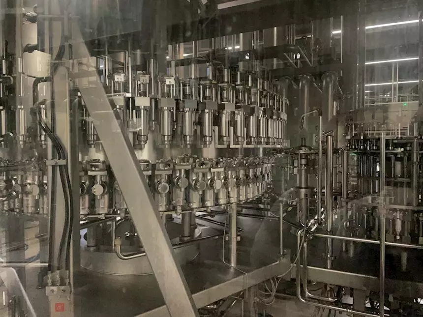 LC582 Linea riempimento completa usata Krones xCSD in PET - Verona