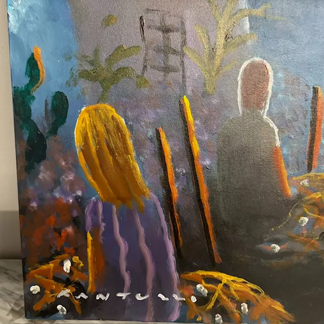 Dipinto olio su tela Eliano Fantuzzi (1909 - 1987) mis 70, ottimo stato ...