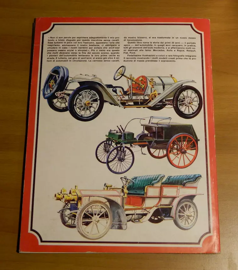 Storia dell'auto nr.1: Le prime auto, A.I.D, come nuovo - Treviso