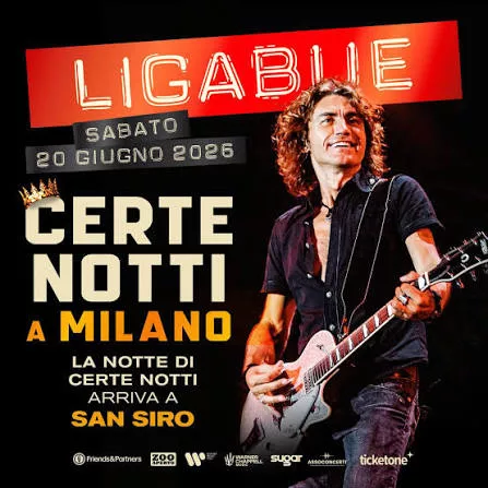 Biglietti concerto Fabio Concato 26 dicembre 2026 Roma - Milano