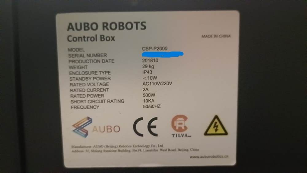 Robot collaborativo 10kg AUBO-i10 - Macchine Lavorazione Metalli a Pescara