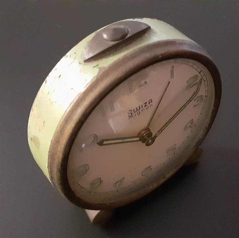 Sveglia d'epoca SWIZA (Swiss Made) Mignon anni 60' - Fermo