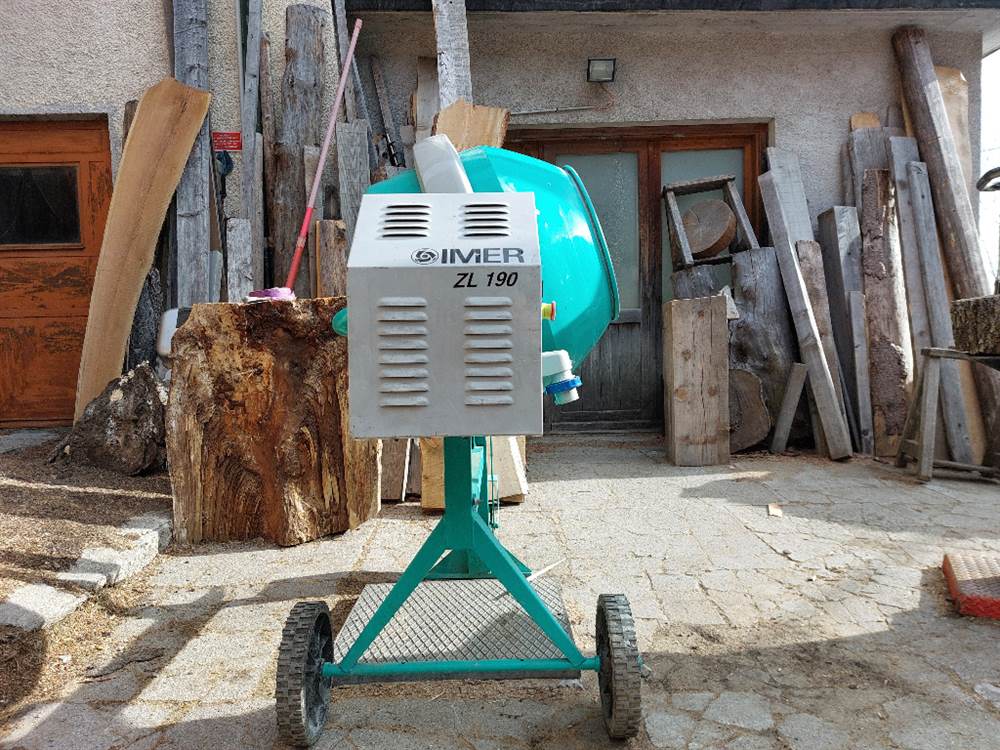 Betoniera IMER ZL 190 - Attrezzature Edili a Belluno