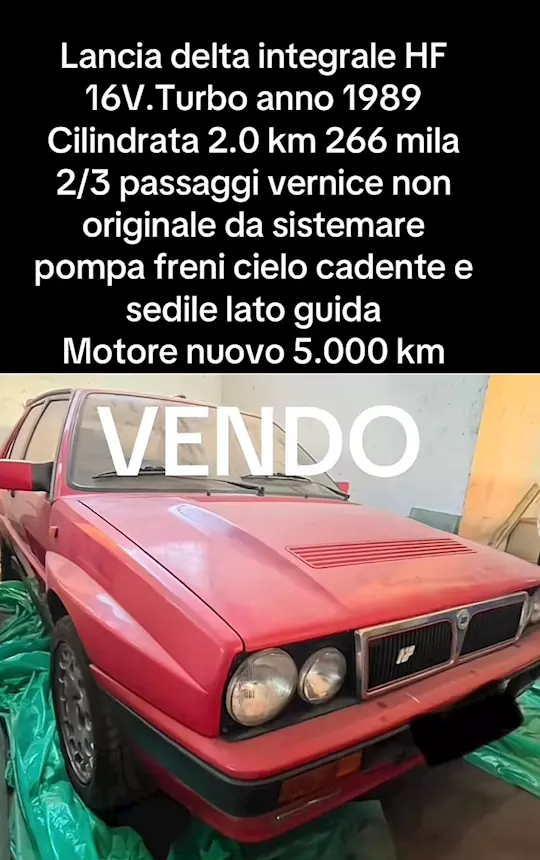 Lancia Delta HF Integrale 16V - Auto d'Epoca a Verona