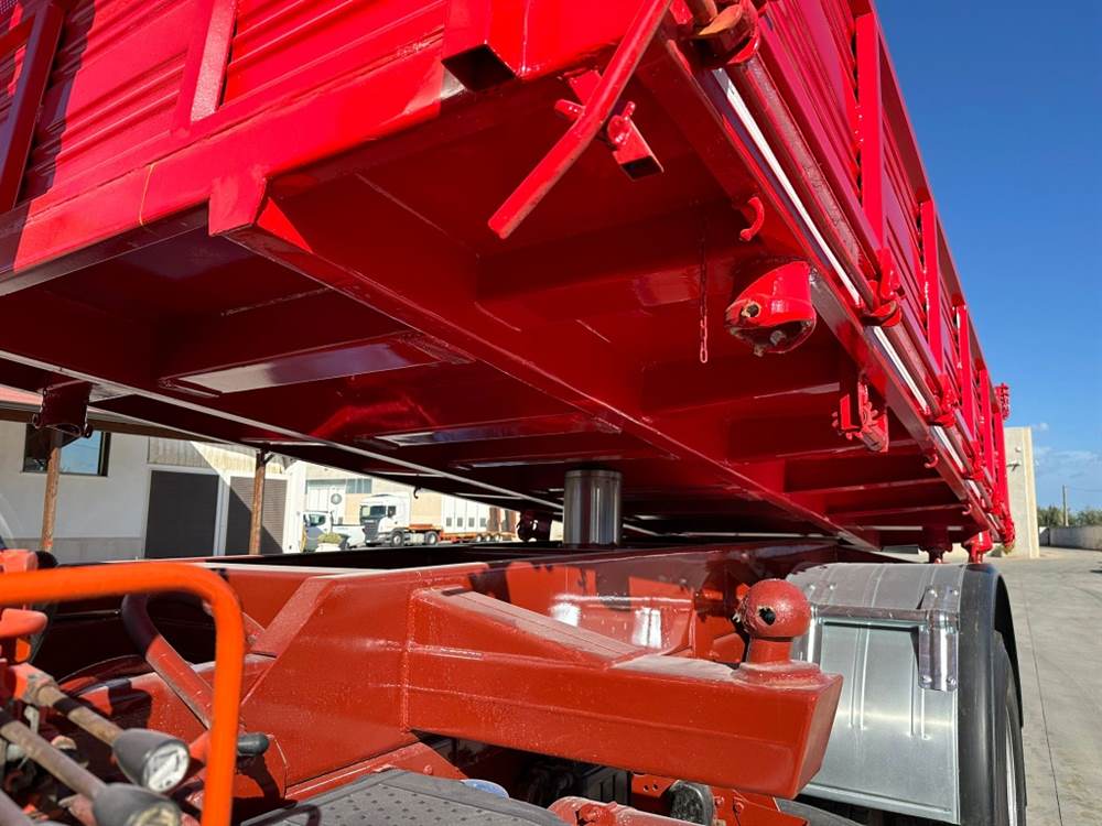 Mercedes 18.26 Ribaltabile e gru Fassi F80 Anno 1991 Km 150000 ...