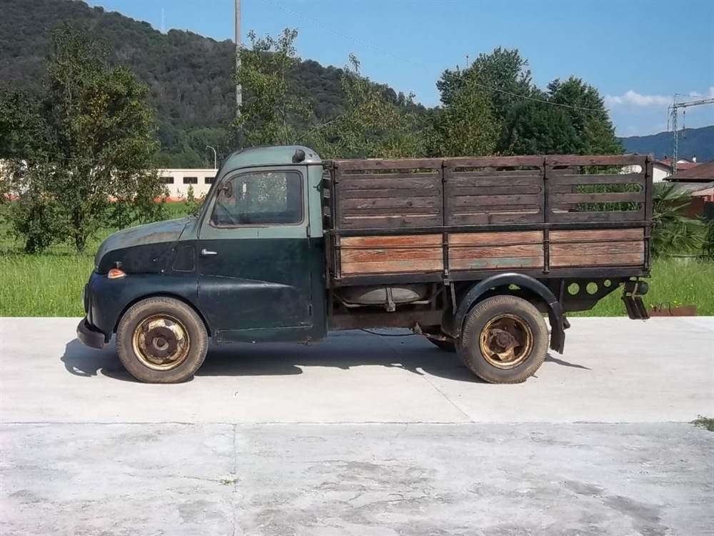 Fiat 615n 1953 prima serie Cassone Fisso Anno 1950 Km 22430, motore ...