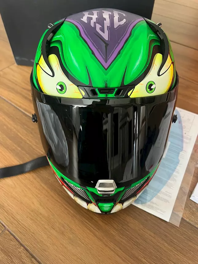 Casco moto integrale HJC RPHA 11 Green Goblin Marvel, taglia s - Roma