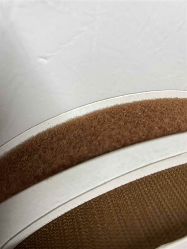 Velcro colore marrone da cucire altezza 30 MM, marca nd - Pisa