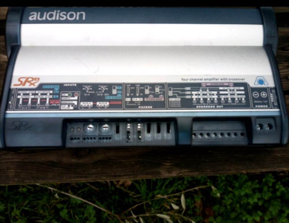 Amplificatore SRX4 Audison, modello superiore - Viterbo