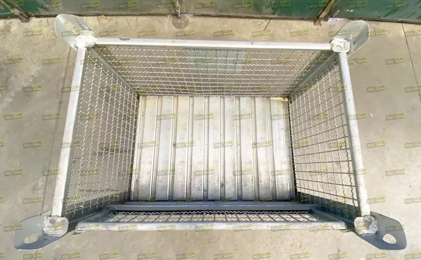 Casse in rete zincate usate - Industria e meccanica a Arezzo