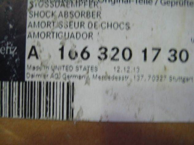 Ammortizzatore Posteriore Mercedes GLE W166 - Bari