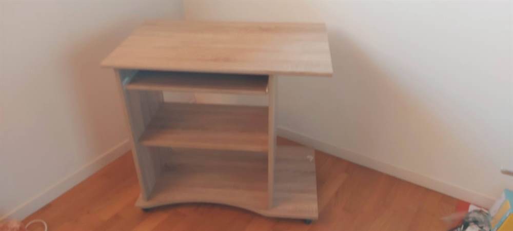 Mobiletto porta computer, in legno - Padova, Veneto