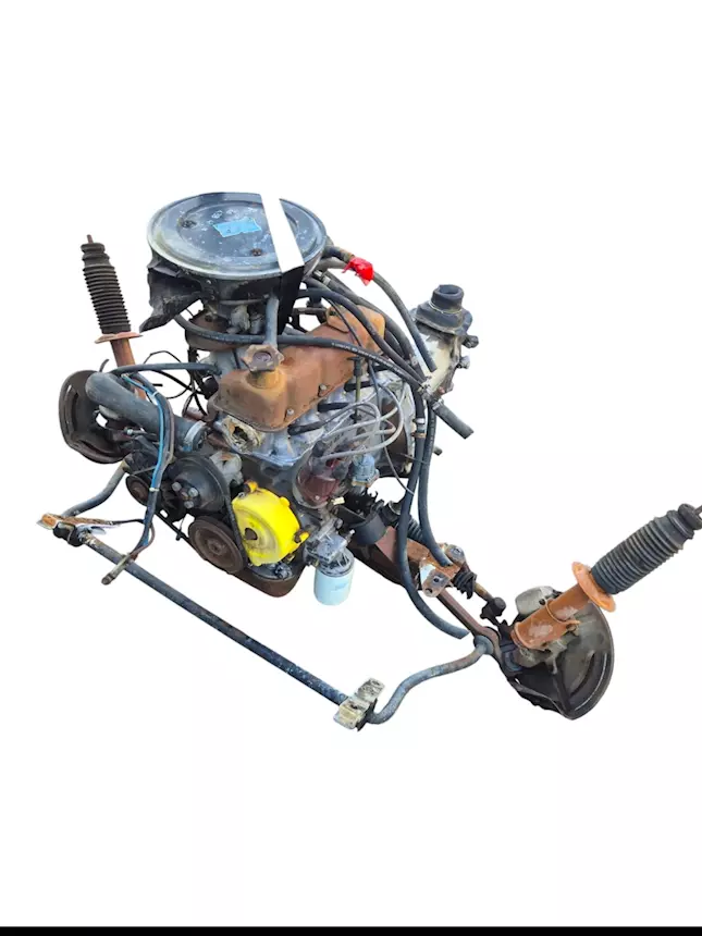 Motore e cambio Fiat 131 1.3b 47 kW sigla 131A7000 1980 - Napoli