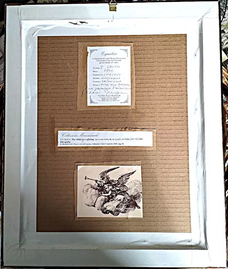 Quadro Incisione Tecnica Carboncino Autentica - Latina